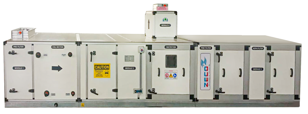 Cleanroom Air Handling Unit in India | ZECO Aircon
